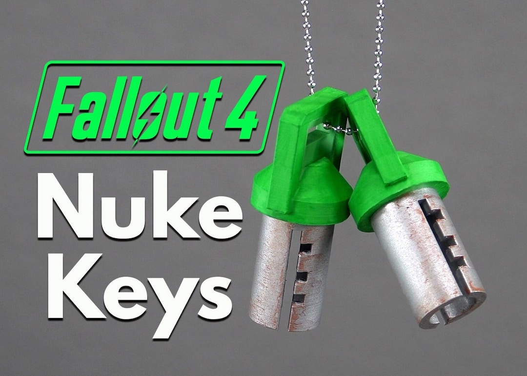 Fallout 4 Nuclear Launch Keys - Etsy