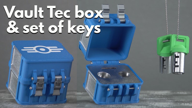 Fallout 4 Nuclear Launch Keys & Case - Etsy