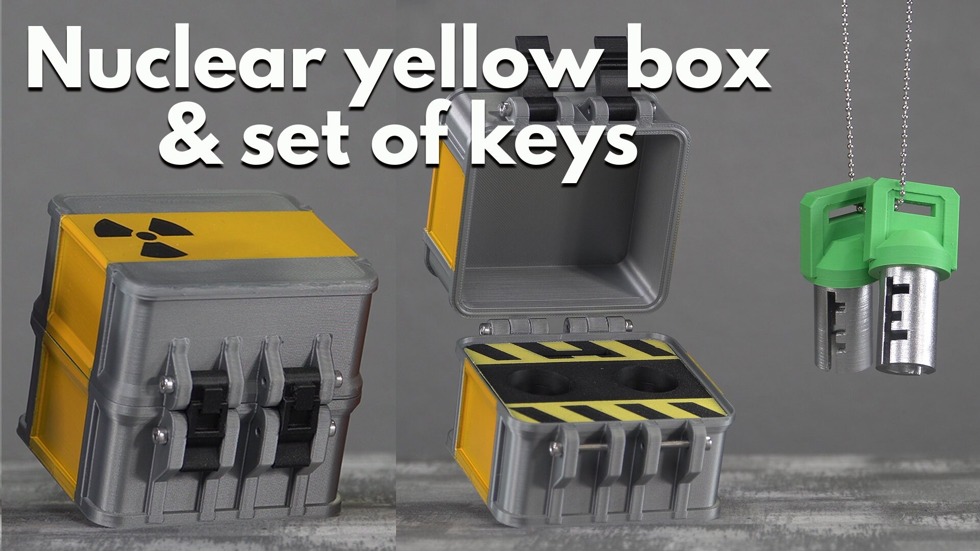 Fallout 4 Nuclear Launch Keys & Case - Etsy