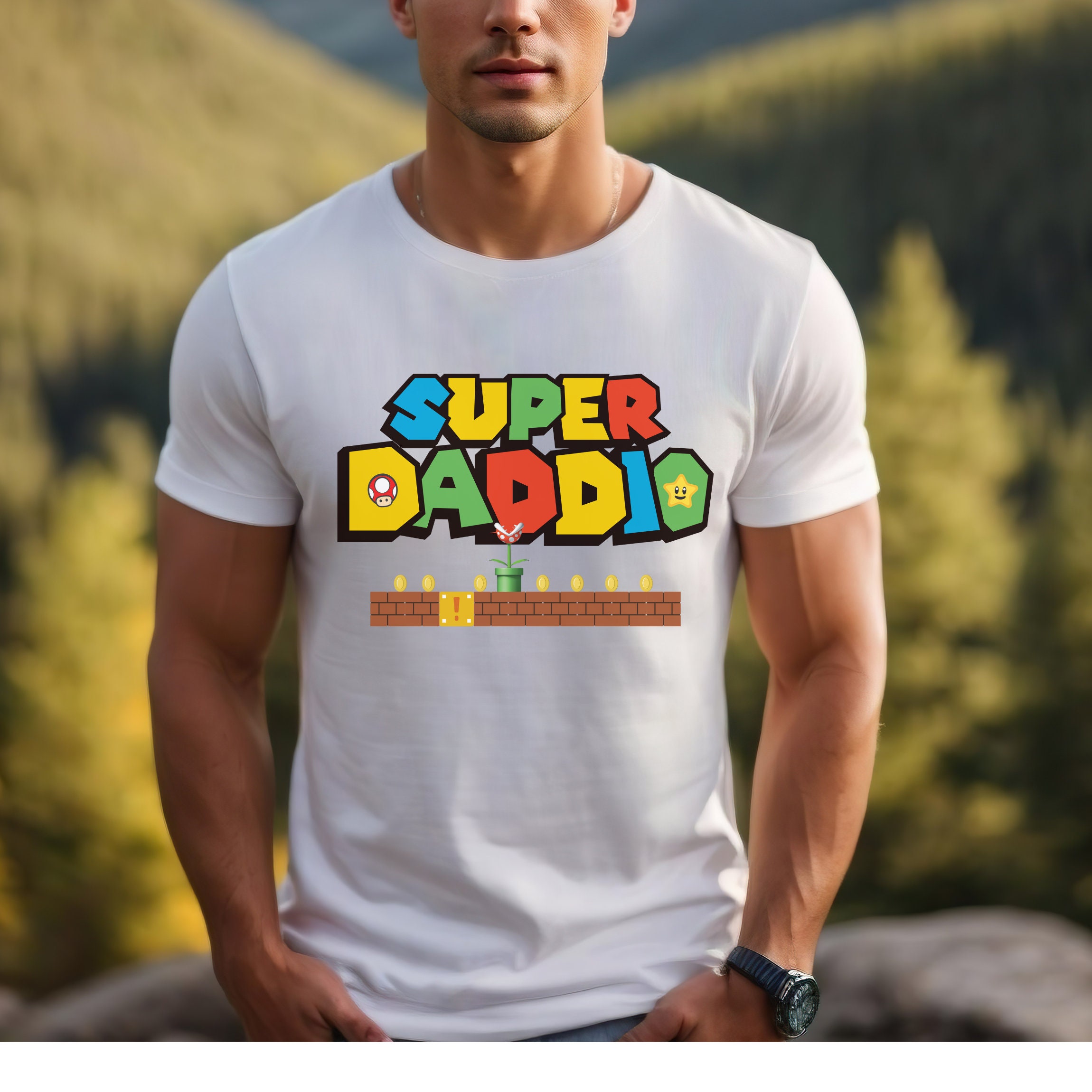 Supper Daddio Tshirt, Cool Daddy Sweatshirt, Funny Sweatshirt, Fathers ...