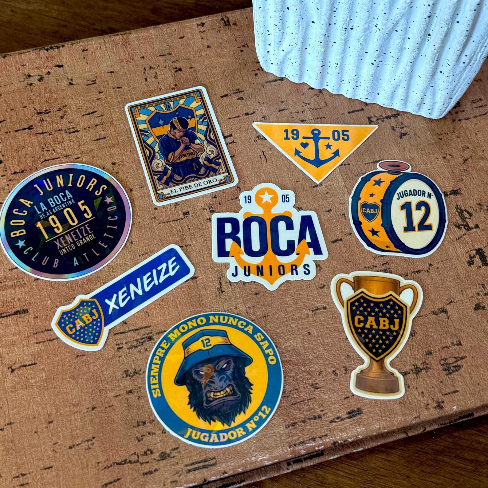 Boca Juniors Sticker Pack #2 – Xeneize Fan Set - CABJ Argentina Vinyl ...