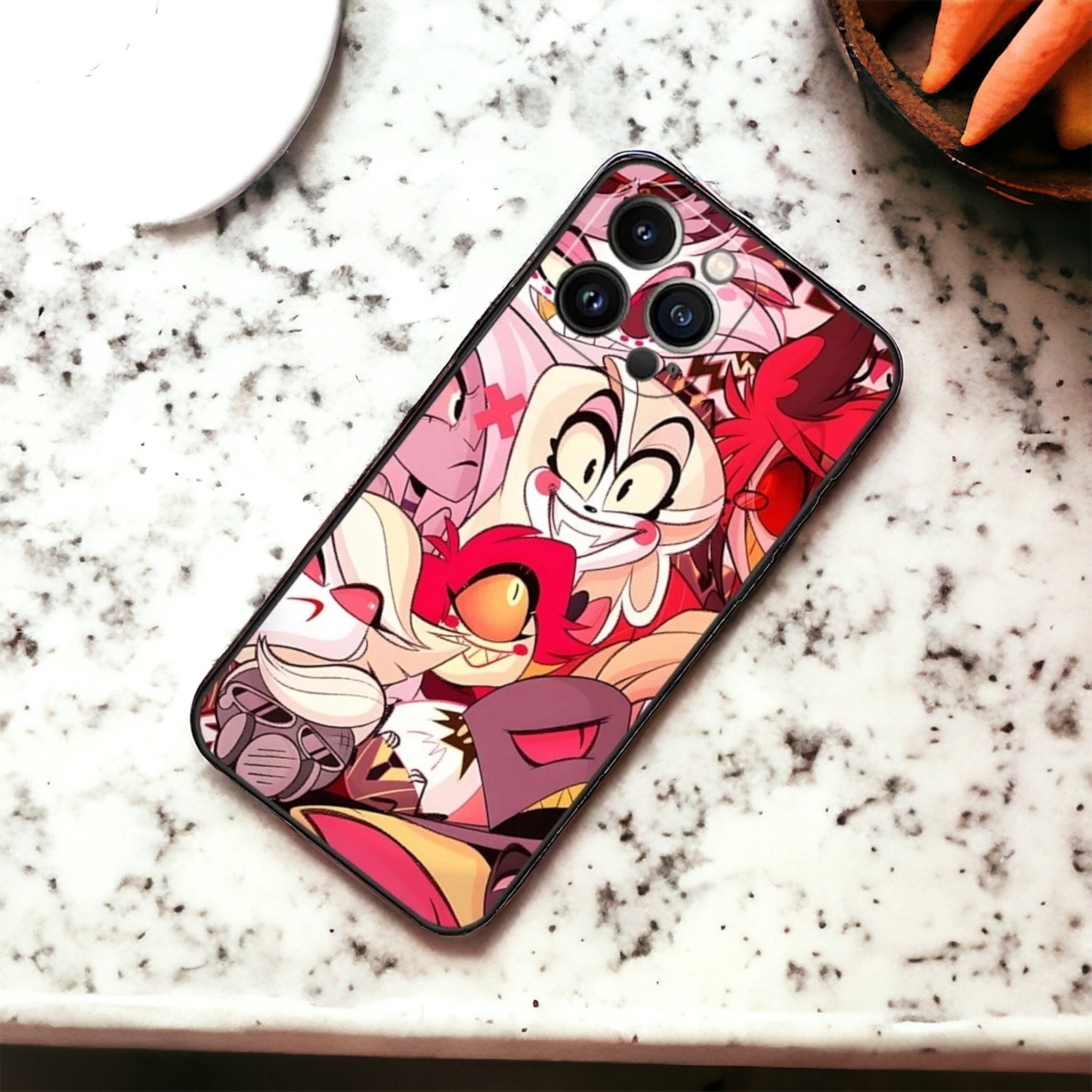 Hazbin Hotel Phone Case, Alastor Husk Lucifer, Charlie Vaggie Angel ...
