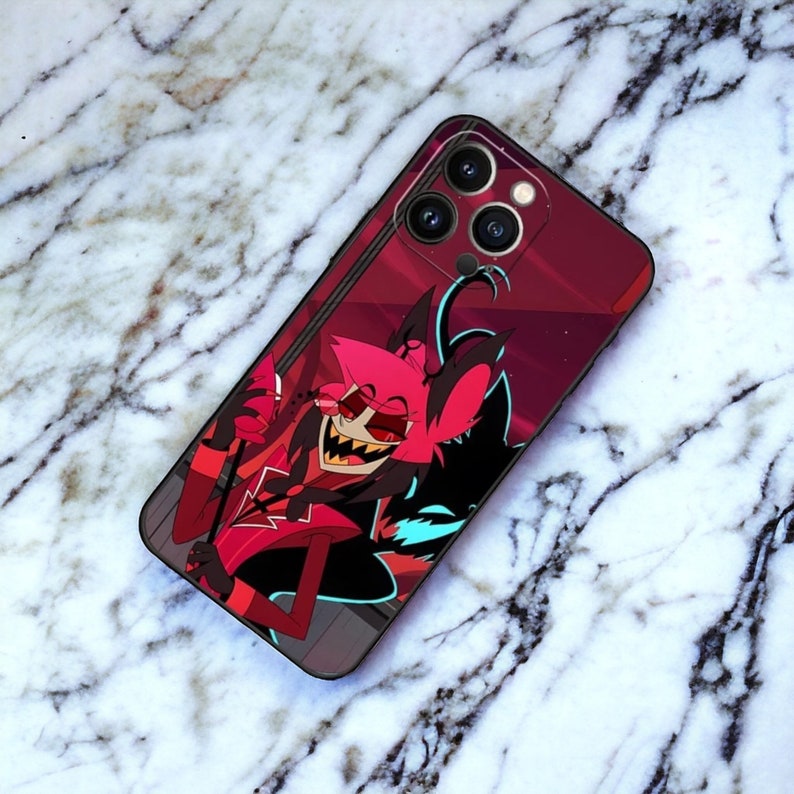 Hazbin Hotel Phone Case, Alastor Husk Lucifer, Charlie Vaggie Angel ...