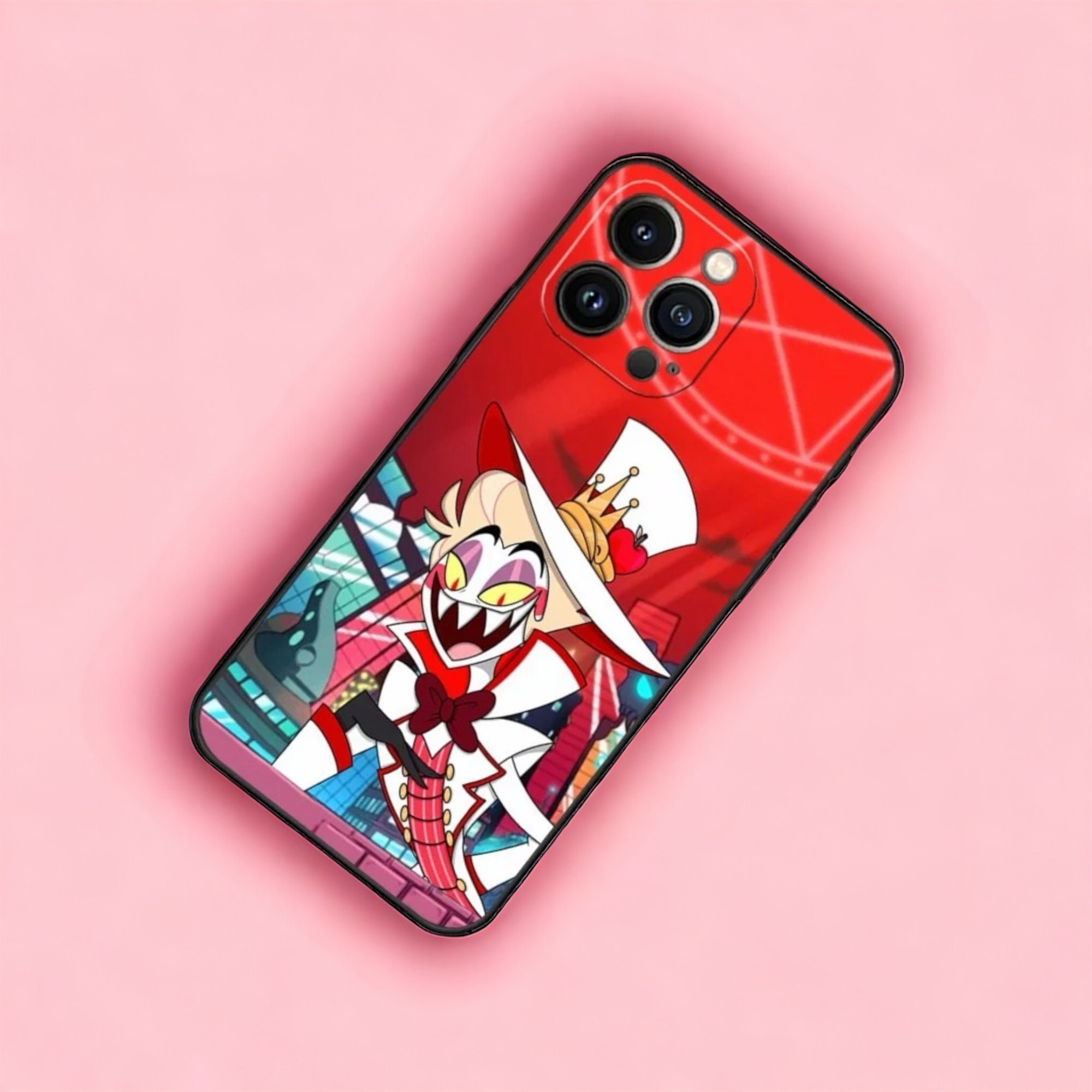 Hazbin Hotel Phone Case, Alastor Husk Lucifer, Charlie Vaggie Angel ...