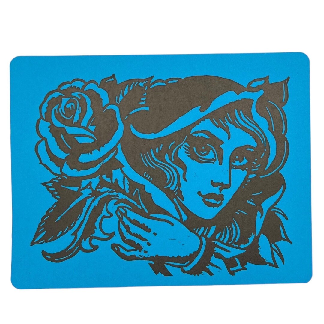 Eternal Witness Linoprint: Hand-carved Magic the Gathering Art - Etsy