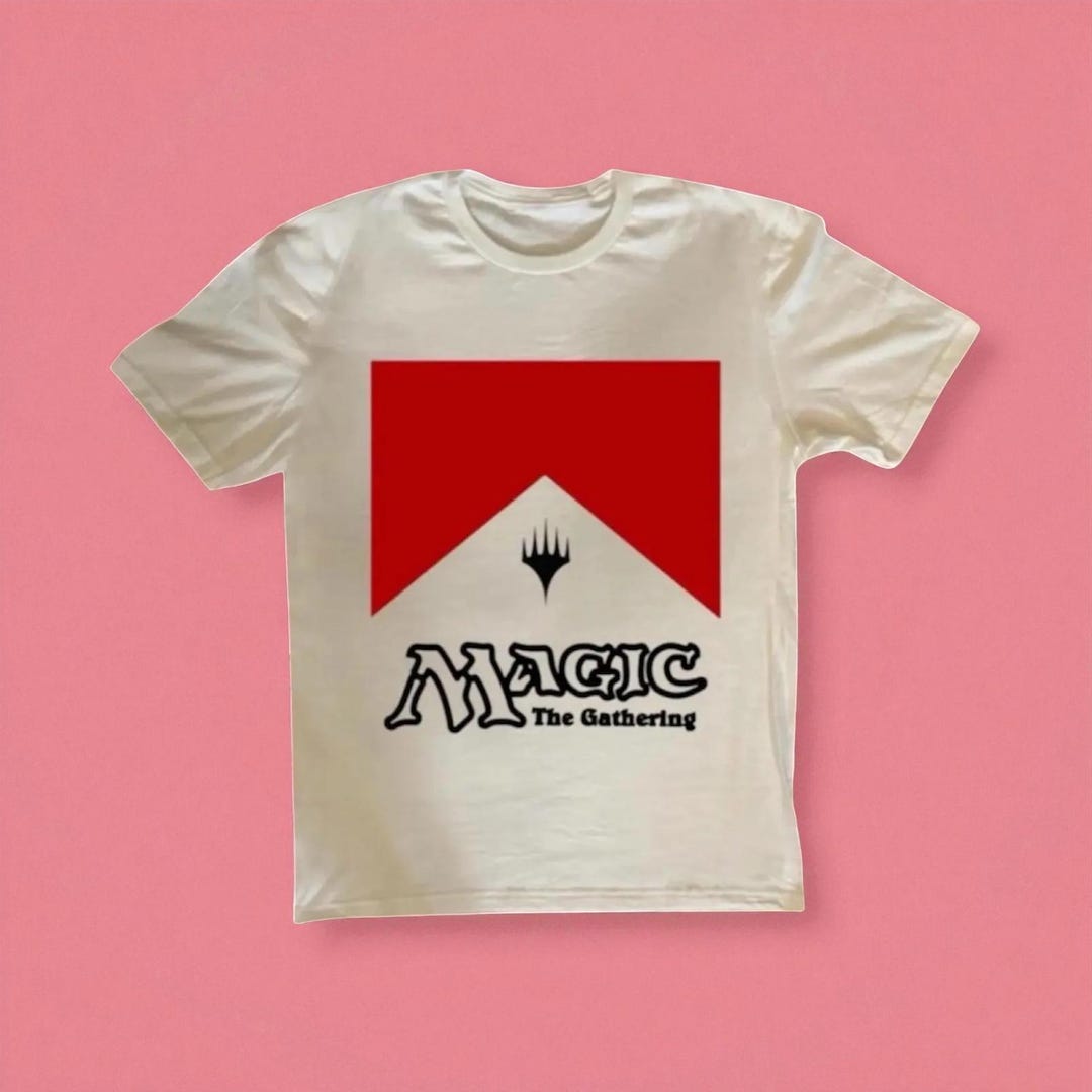 Hand-carved MTG Shirt | Block Print Style, Magic the Gathering - Etsy