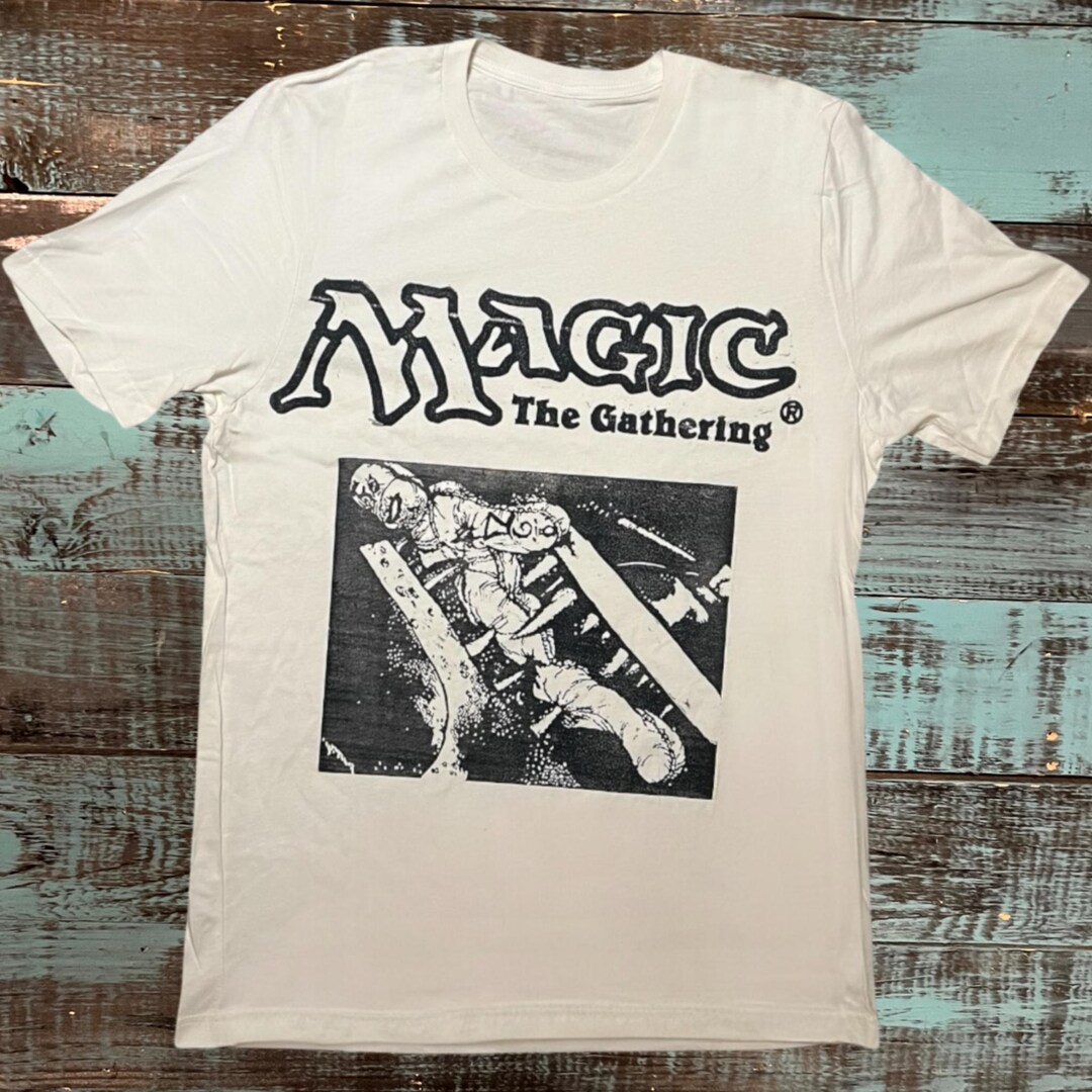 Black Vise | Block Print Style | MTG | Magic the Gathering - Etsy