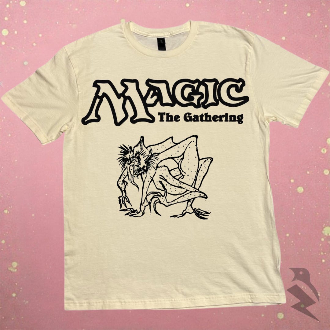 Magic the Gathering Shirt: Basal Cell Thrull - Hand-carved Linoprint - Etsy