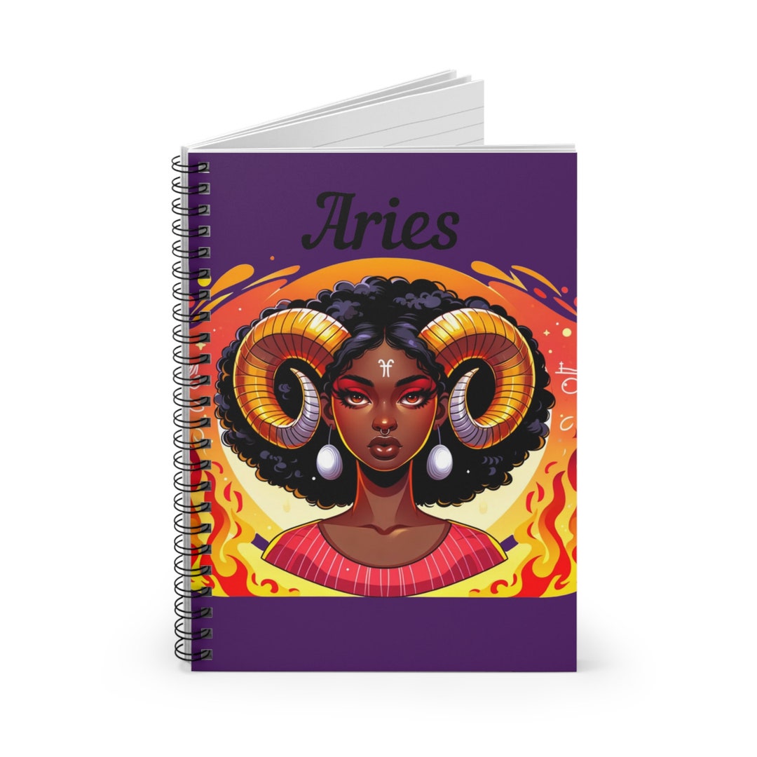 Aries Astrological Journal: A Guided Hardcover Notebook for Women's ...