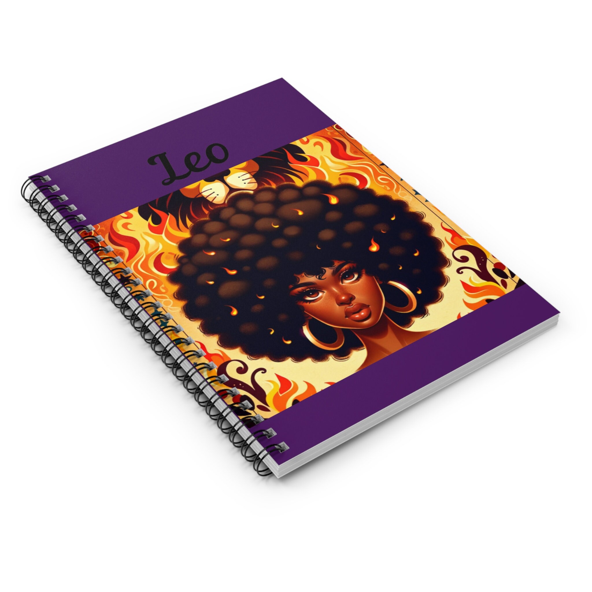 Captivating Hardcover Notebook for Leo Women's Zodiac Exploration ...