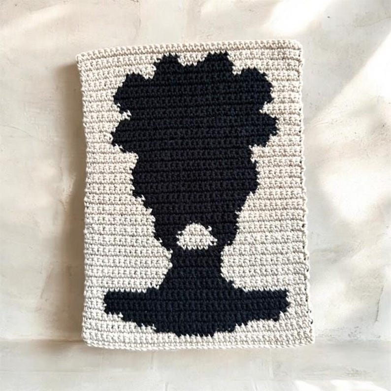 Bantu Beauty Wall Art | Crochet Tapestry PATTERN (PDF Download ...