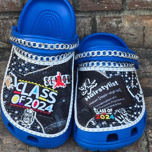 Handcrafted Hairstylist Graduation Crocs - Etsy