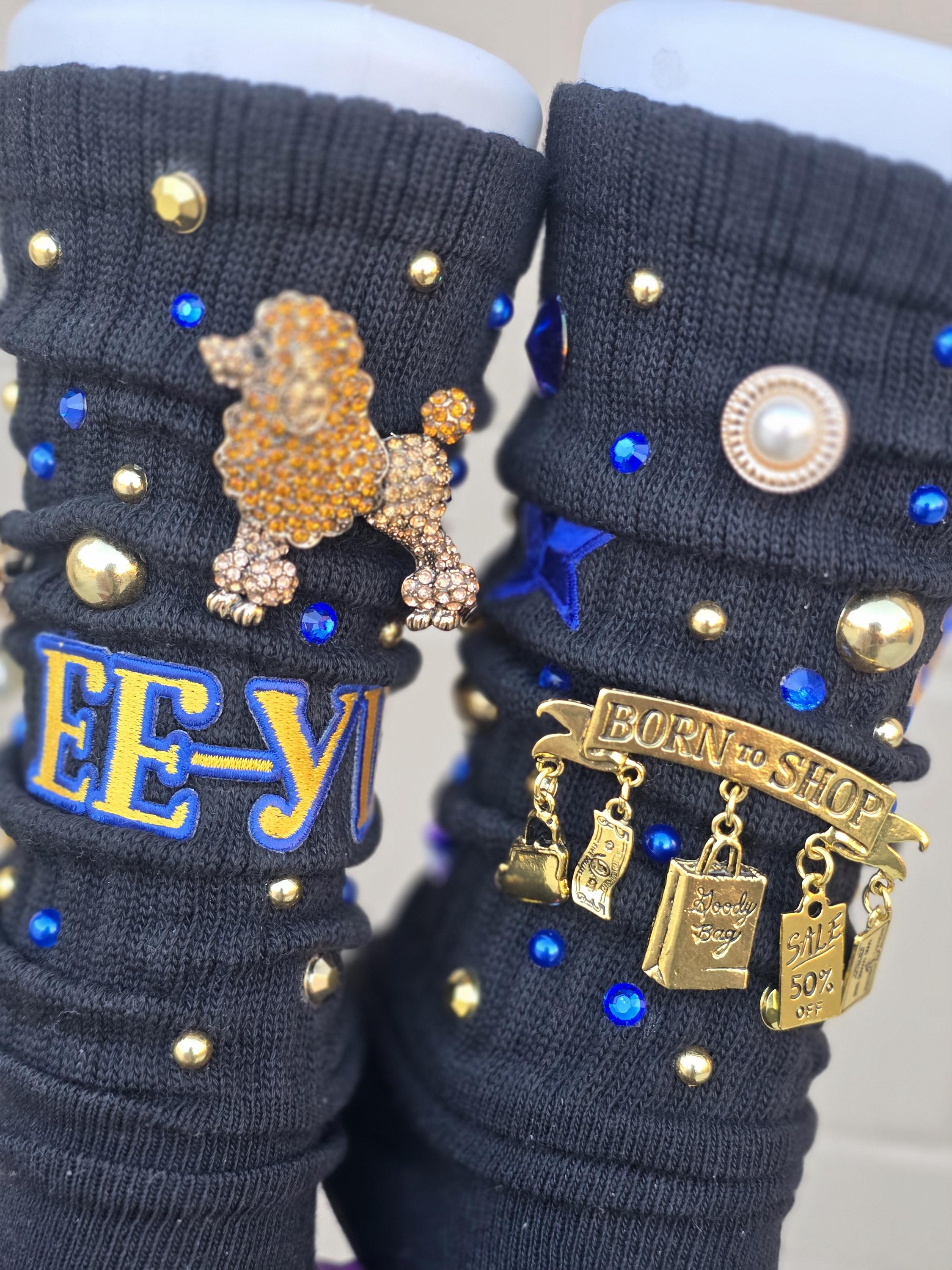 Freestyle SGRHO Charm Socks - Etsy