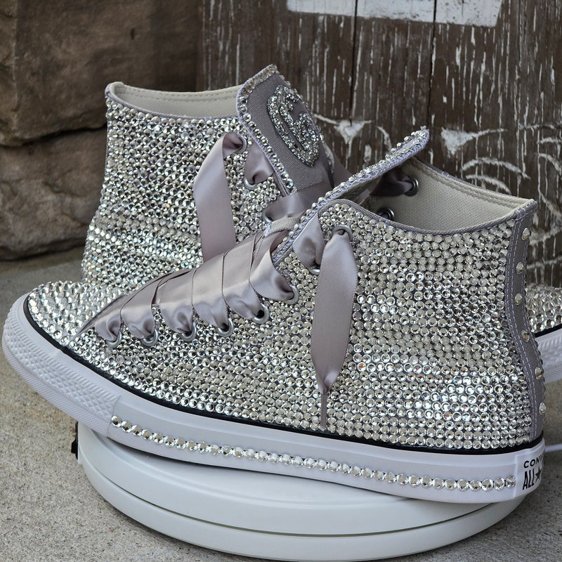 Bling Converse - Etsy