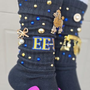 Freestyle SGRHO Charm Socks - Etsy