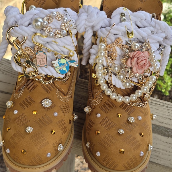 Custom Timberland - Etsy