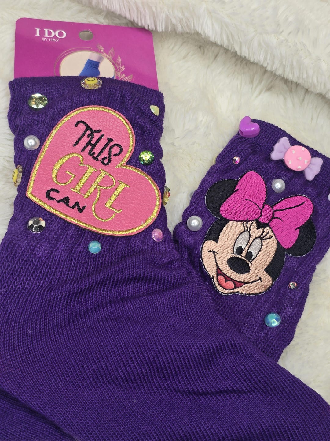 Custom Charm Socks - Etsy