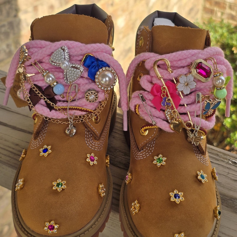 Custom Timberland - Etsy