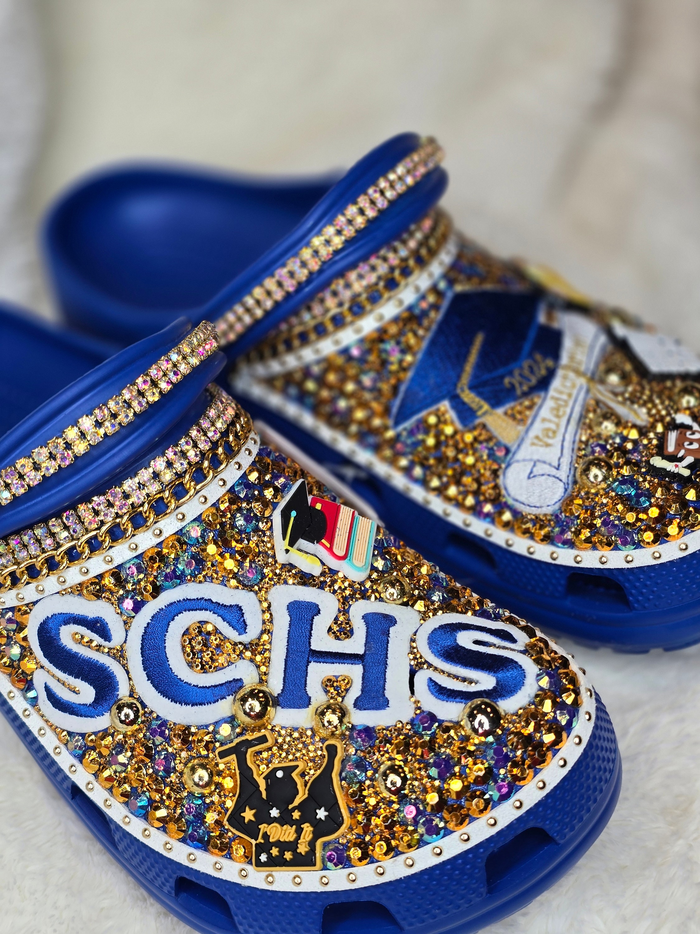 Handcrafted Graduation Crocs - Etsy