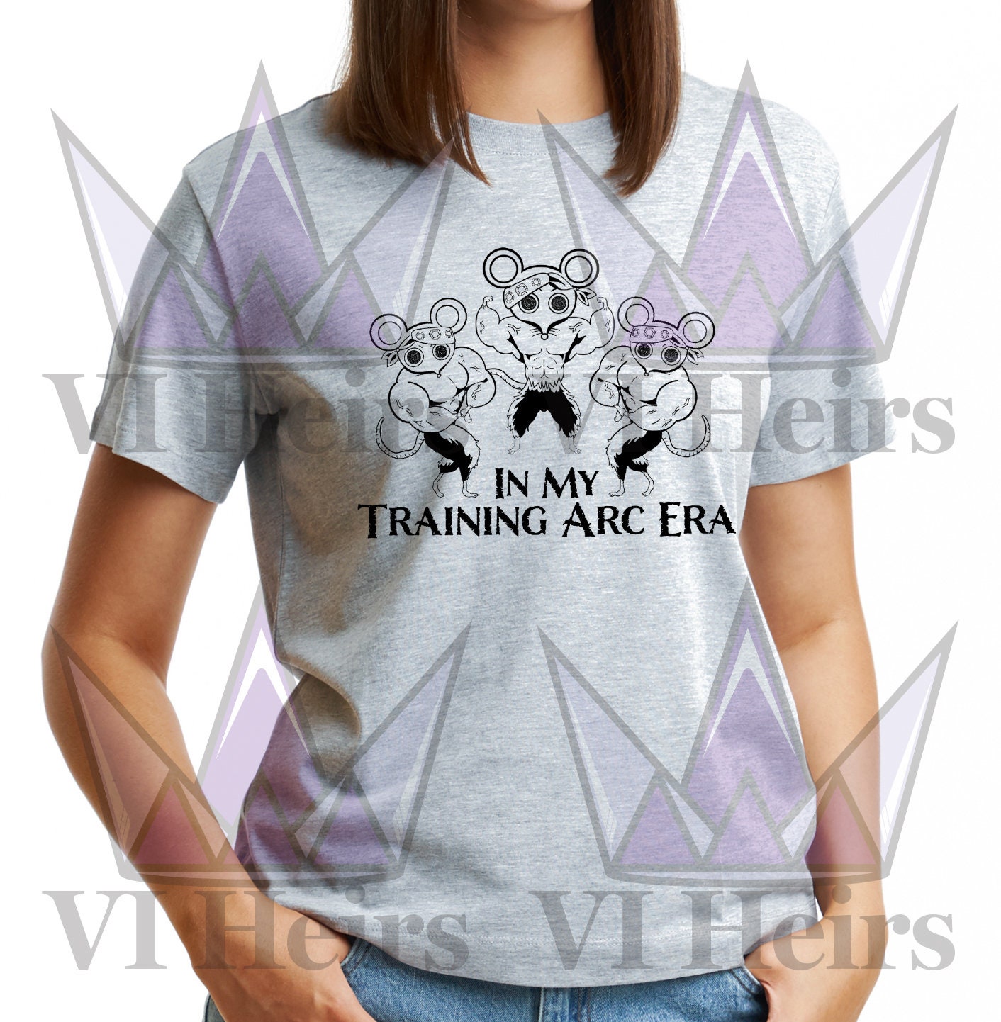 Training Arc, Demon Slayer, Muscle Mice, PNG Digital, Digital Art - Etsy