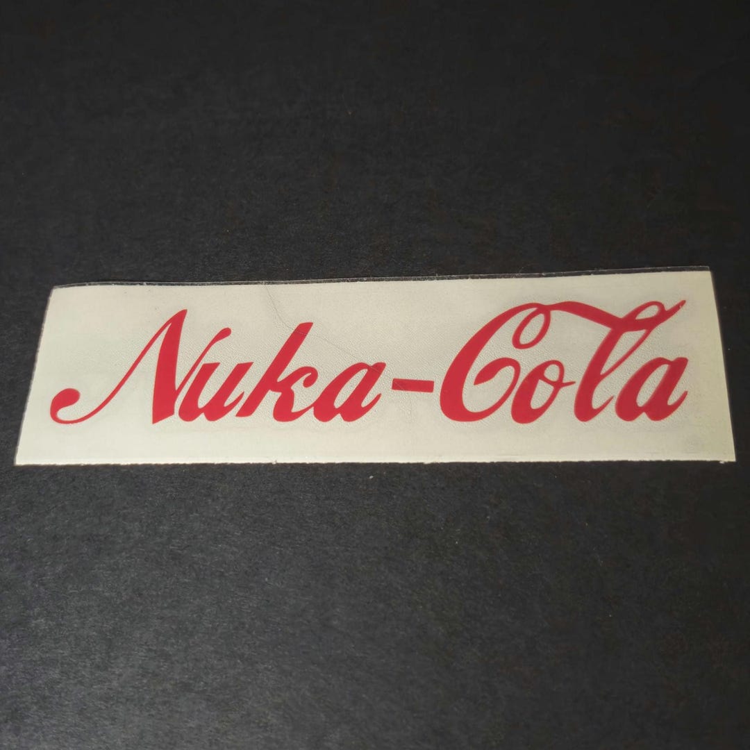 Fallout Nuka-cola Decal for Cars, Consoles, Tumblers, Walls, and More ...