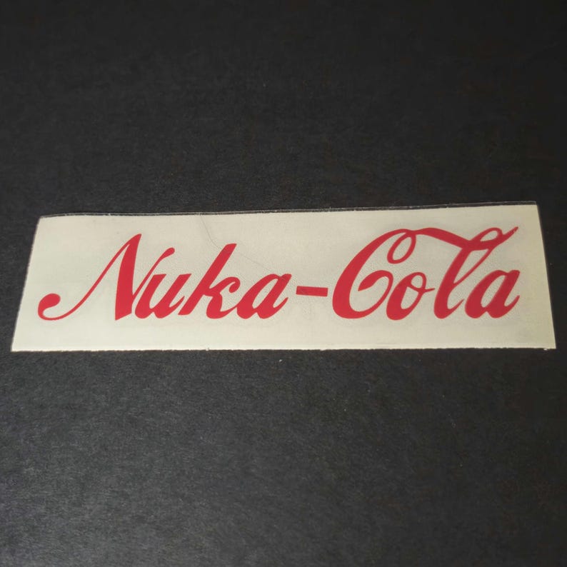 Nuka-cola Decal for Cars and Consoles, Inspired by Fallout - Waterproof ...