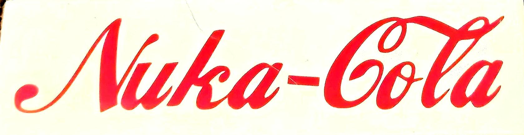 Nuka Cola Decal for Cars and Consoles, Inspired by Fallout - Waterproof ...