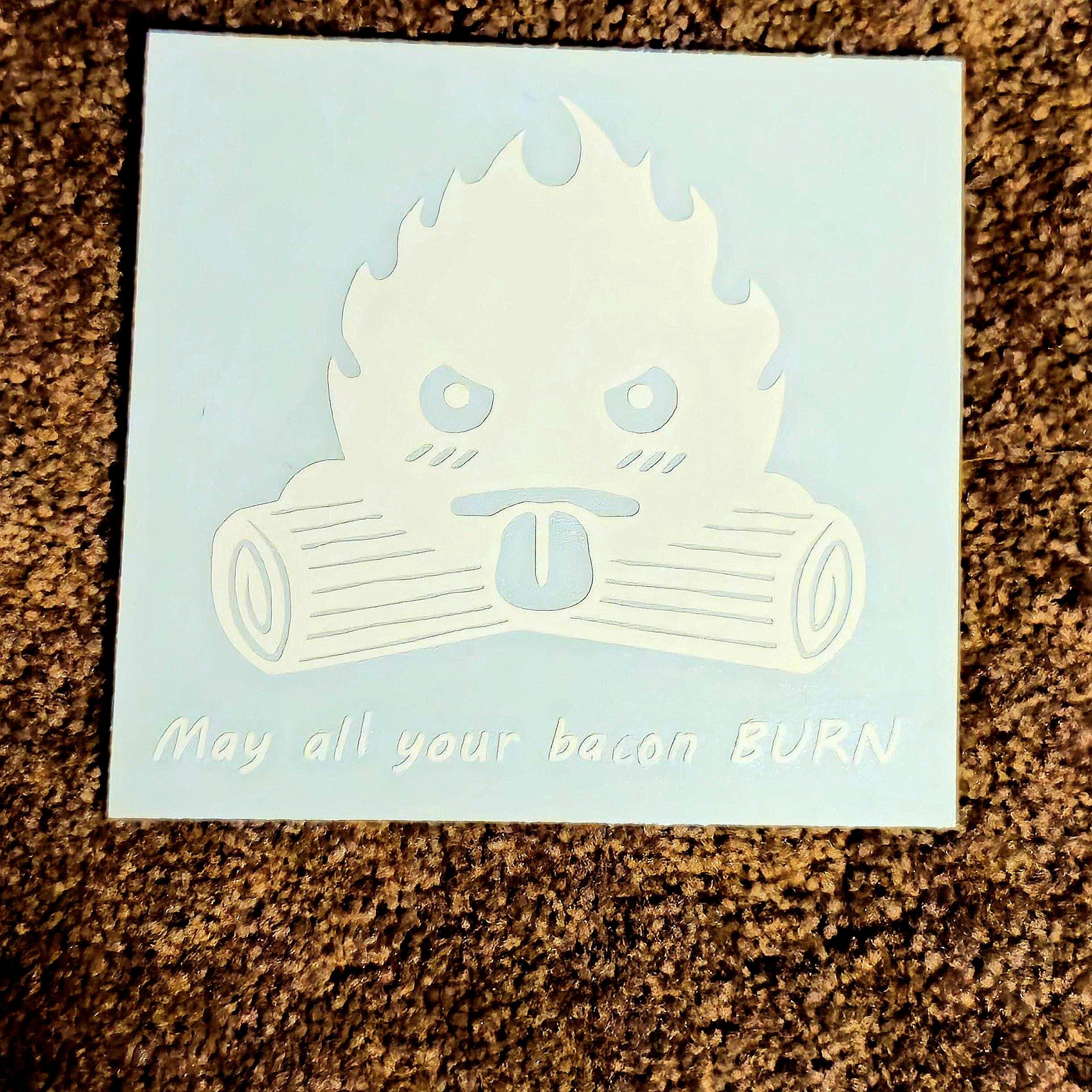 Studio Ghibli Calcifer Decal for Cars and Consoles - Waterproof and UV ...