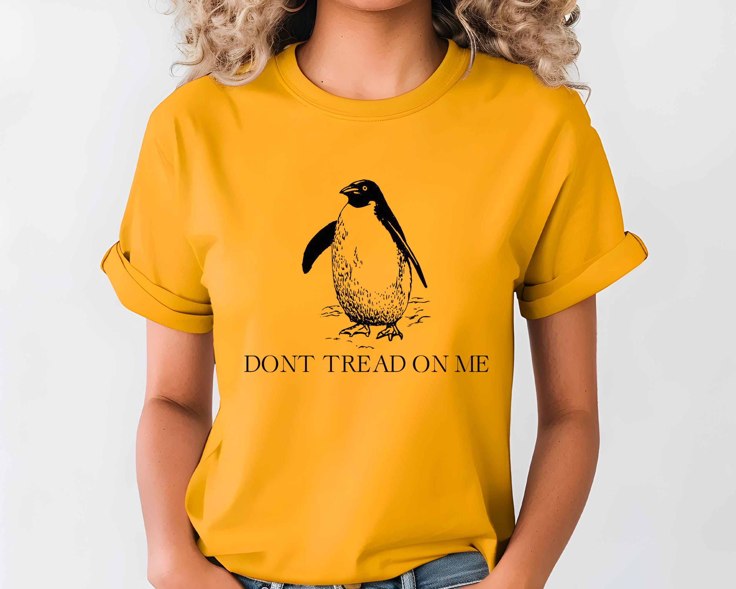 Don' Tread on Penguins Trump Taxes Penguin Funny Meme Tshirt- Funny ...