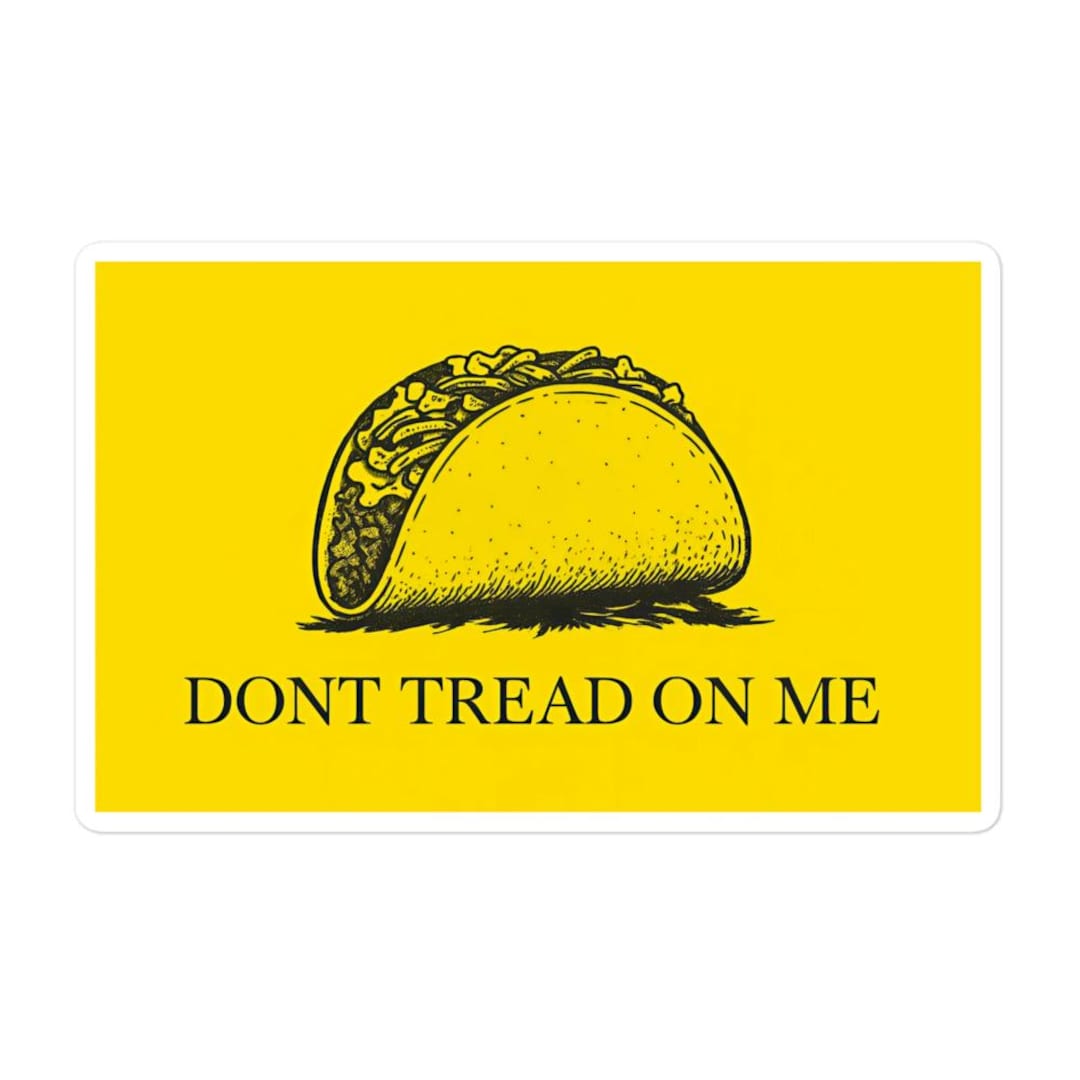 Taco Trump Always Chickens Out Stickers Taco for June 14th Anti Trump ...