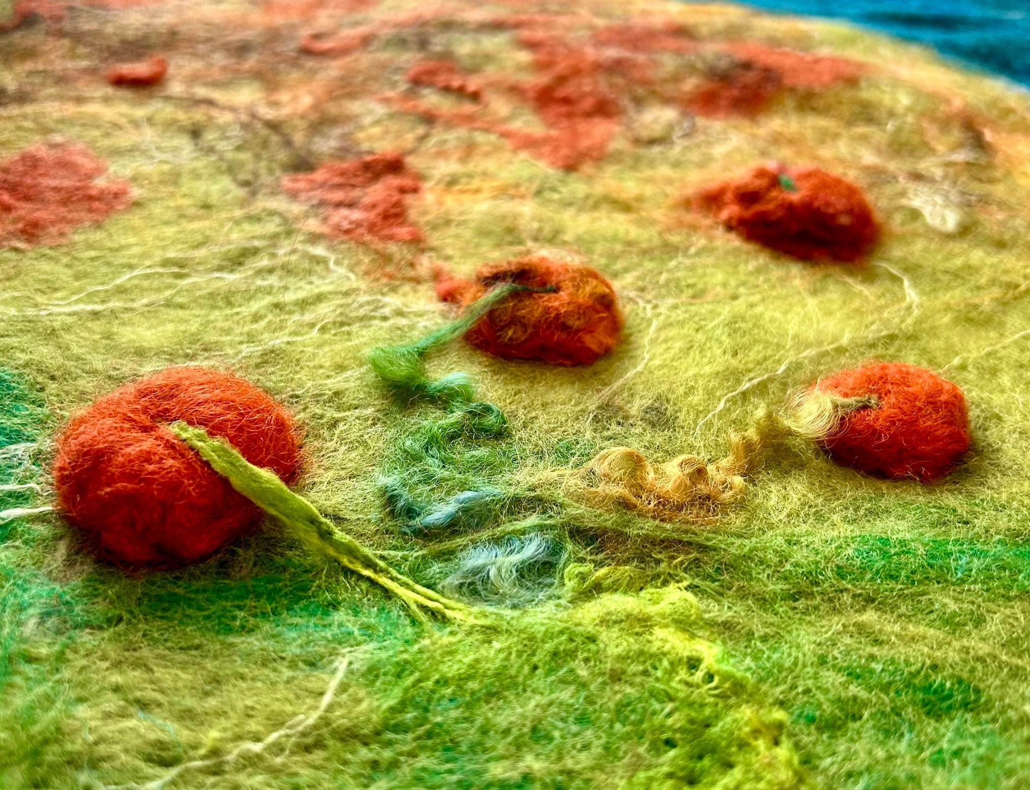 Custom Wool Felt Wonderland: Personalized Play Mat for Endless ...