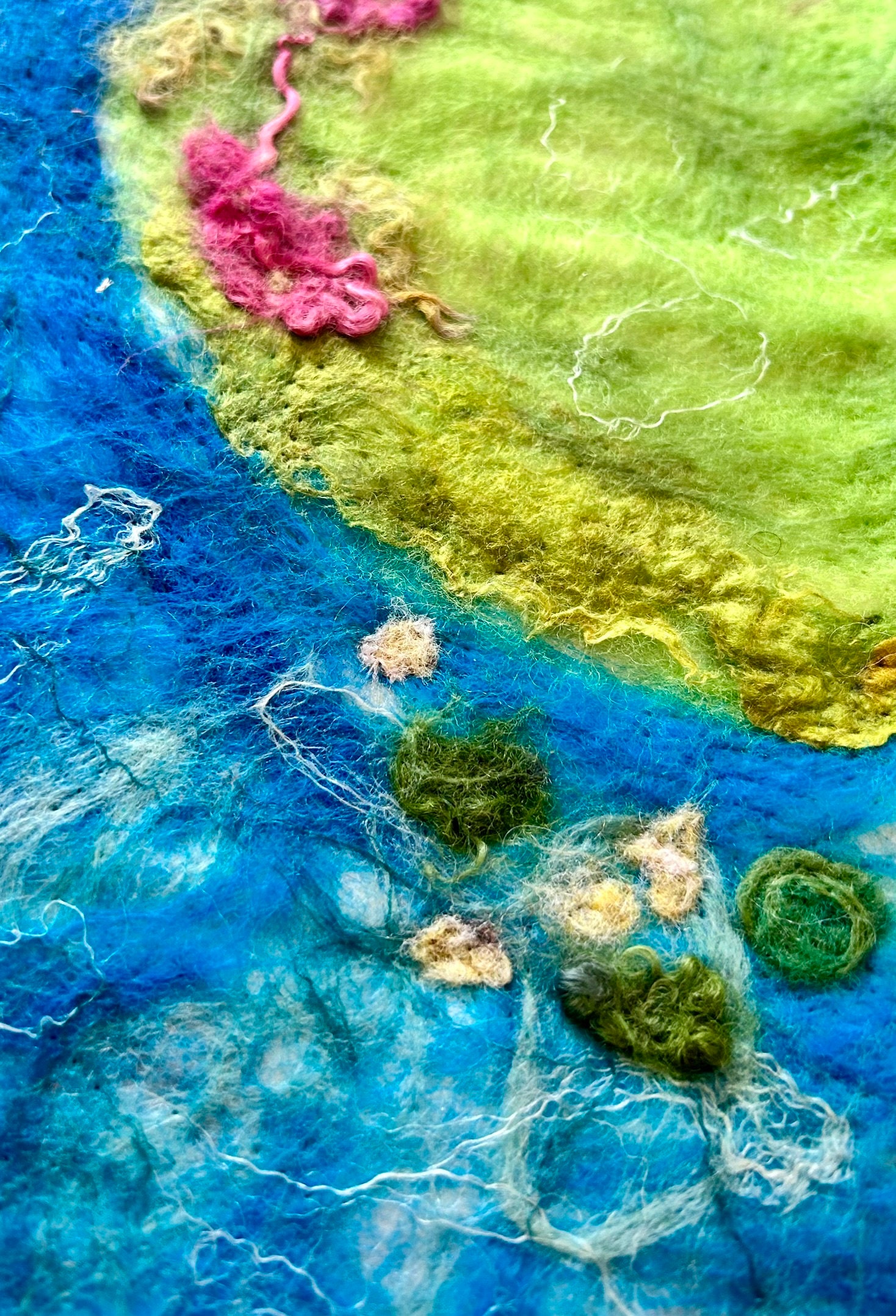 Custom Wool Felt Wonderland: Personalized Play Mat for Endless ...