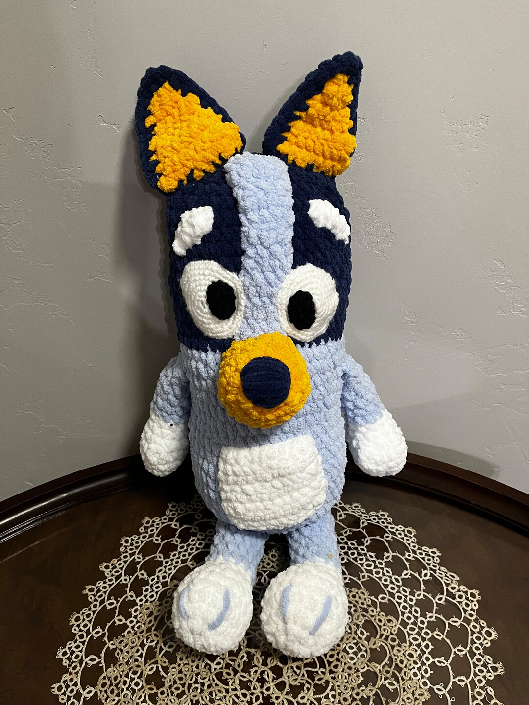 Blue Heeler Crochet Stuffed Animal - Etsy