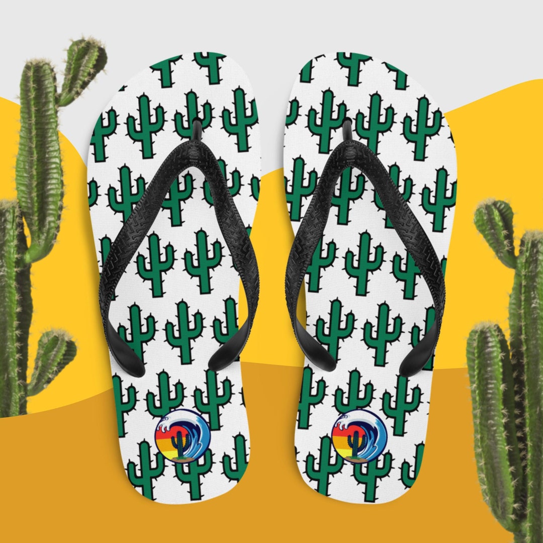 Arizona Coastal Prickly Flip-flops - Etsy