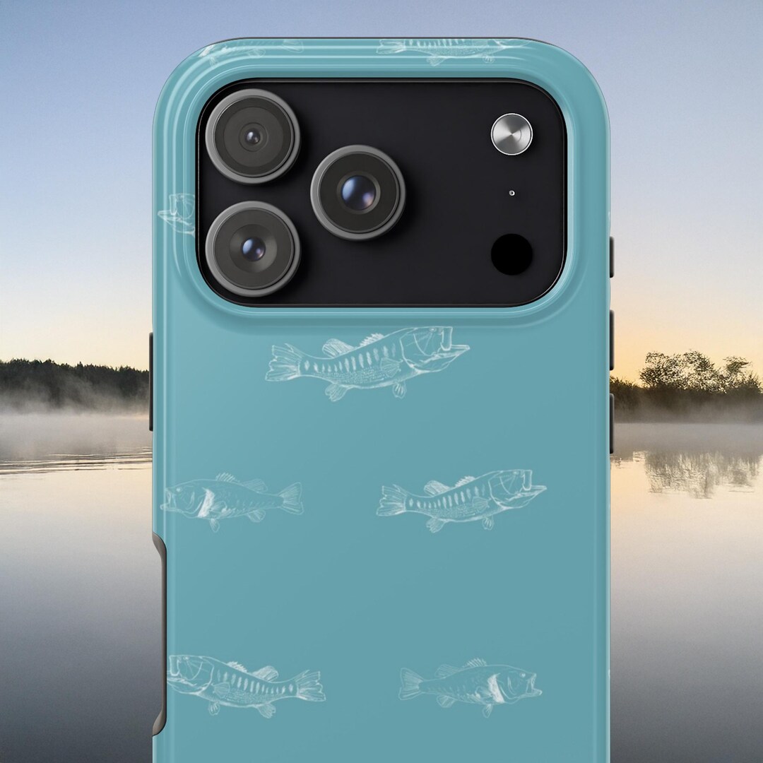 Bass Fish Phone Case: Angler Gift, Impact Resistant - Etsy