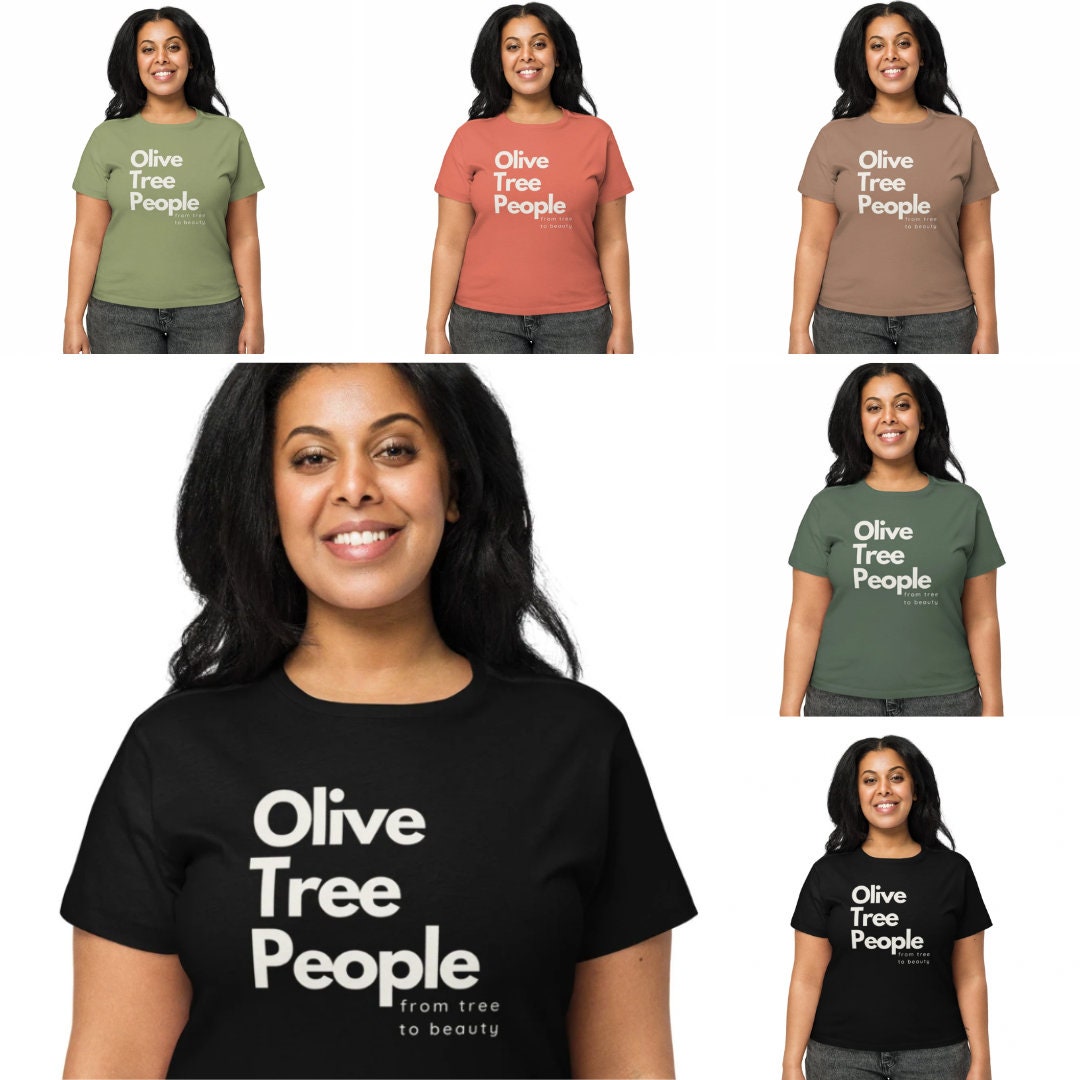 Olive Tree People From Tree to Beauty Womens High-waisted T-shirt - Etsy