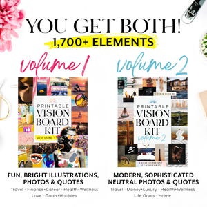 Printable 1700+ Image WHOLE SHOP Vision Board Bundle Instant Digital ...