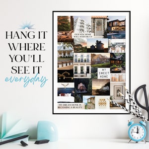 Home Life Printable Vision Board Images Digital Download Manifest Dream ...