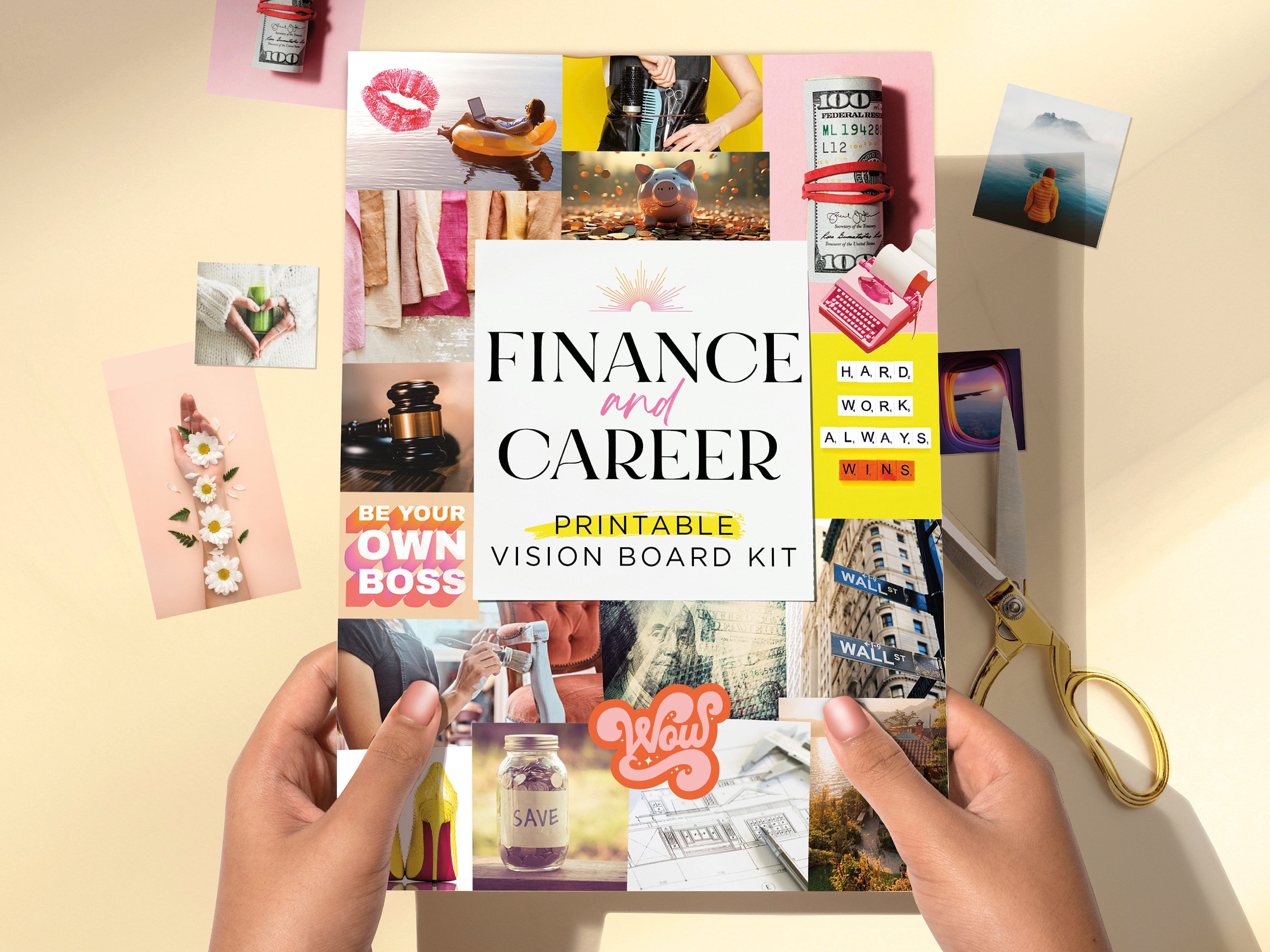 Career Vision Board Kit: Success Affirmations (digital Download) - Etsy