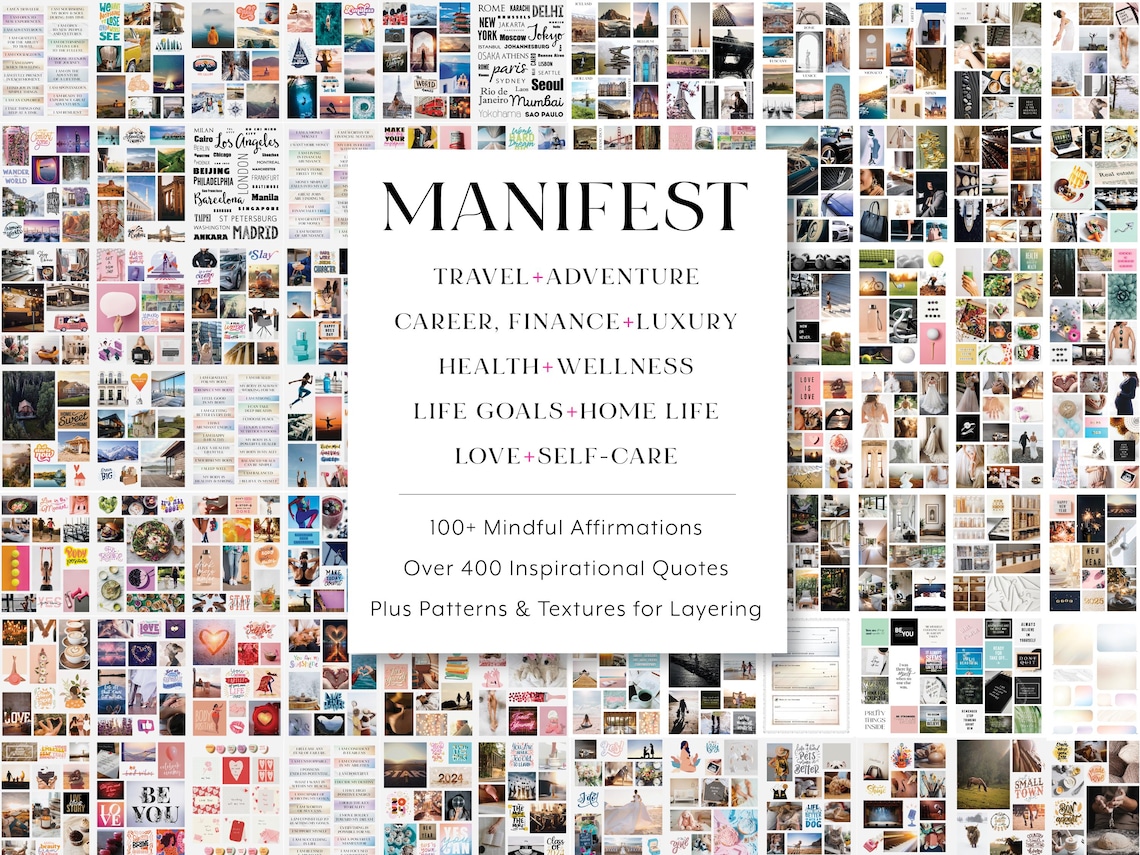 Printable 1700+ Image WHOLE SHOP Vision Board Bundle Instant Digital ...