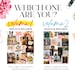 Wellness Printable Vision Board Images Digital Download Manifest ...