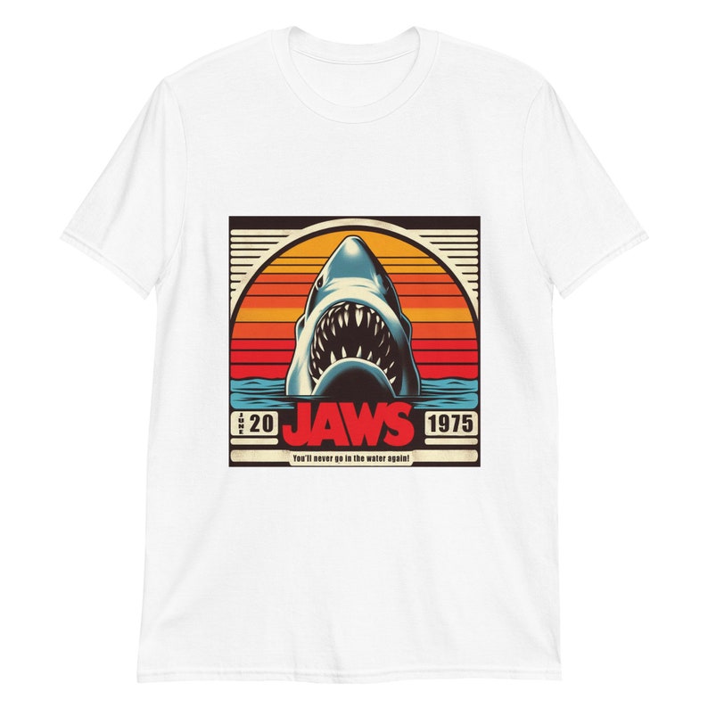 Jaws Shirt Vintage Jaws Style - Etsy