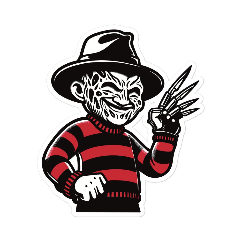 Freddy Krueger Sticker - Etsy