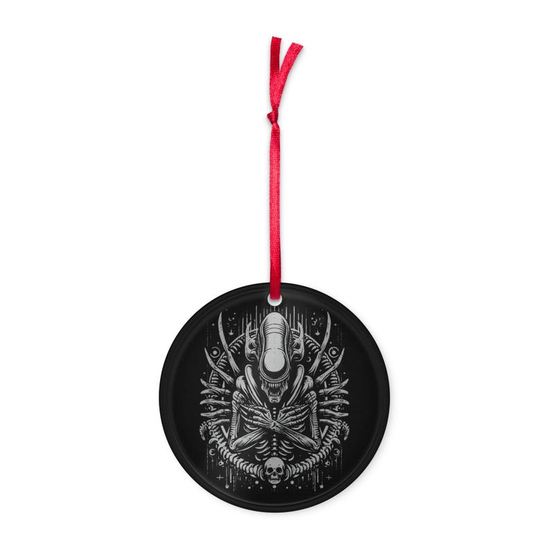 Alien Xenomorph Christmas Ornament Acrylic - Etsy