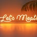 Custom Free Standing Neon Sign, Personalized Table Neon Sign, Business ...