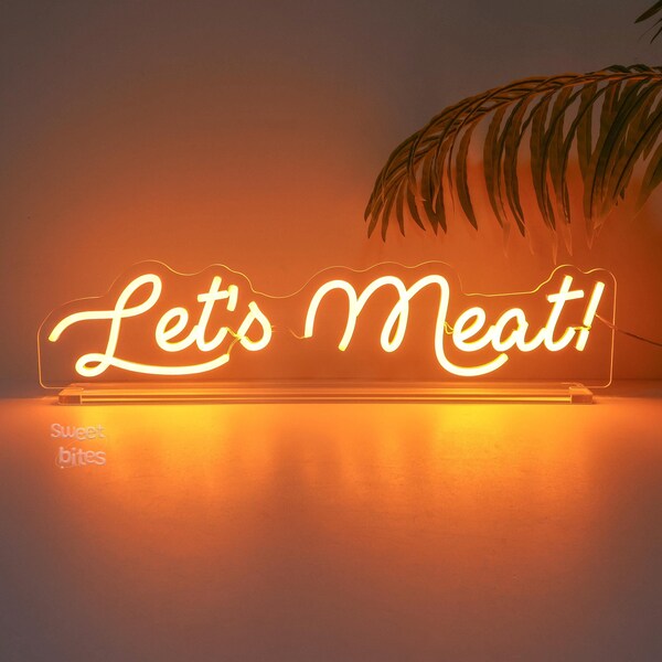 Custom Free Standing Neon Sign - Etsy