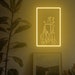 Custom Free Standing Neon Sign, Personalized Table Neon Sign, Business ...