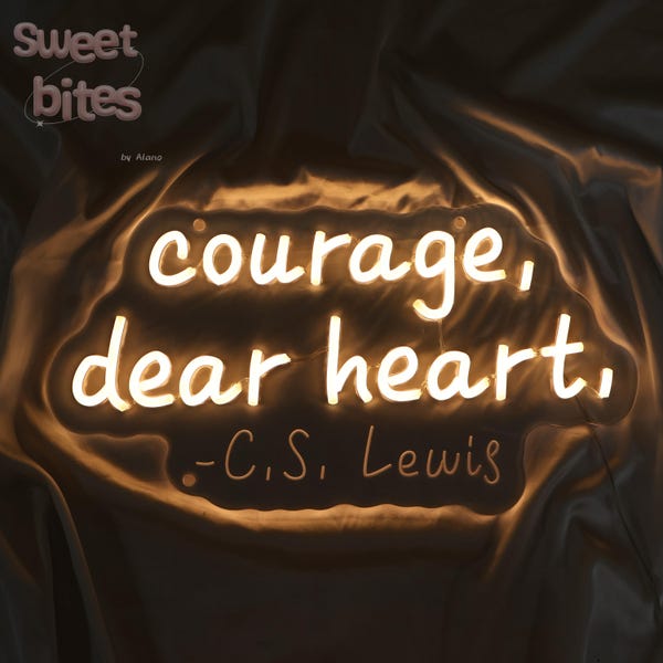 Courage Dear Heart - Etsy