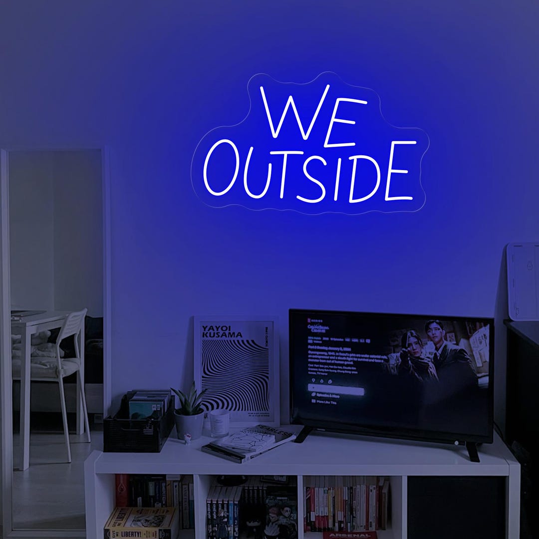 We Outside Since 1865 Neon Sign, Juneteenth Led Neon Light, Juneteenth ...
