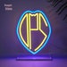 Custom Free Standing Neon Sign, Personalized Table Neon Sign, Business ...